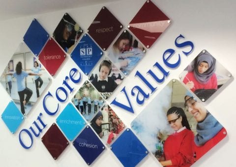 Core Values Wall Displays for Primary Schools | D4E