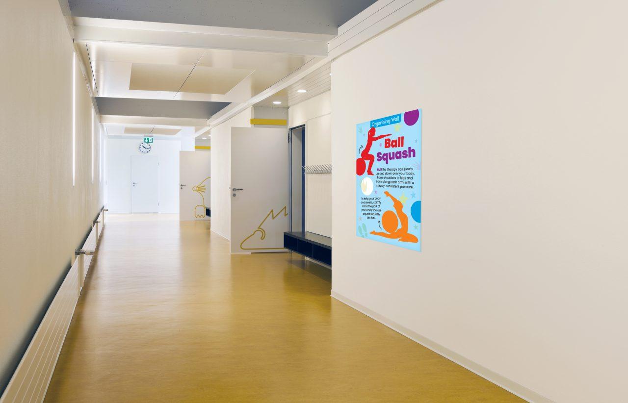 Sensory Circuit - Organising/Calming Wall - Ball Squash - Design For ...