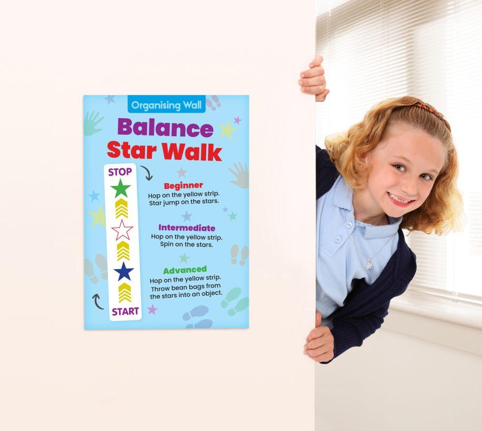 Sensory Circuit - Organising/Calming Wall - Balance Star Walk - Design ...