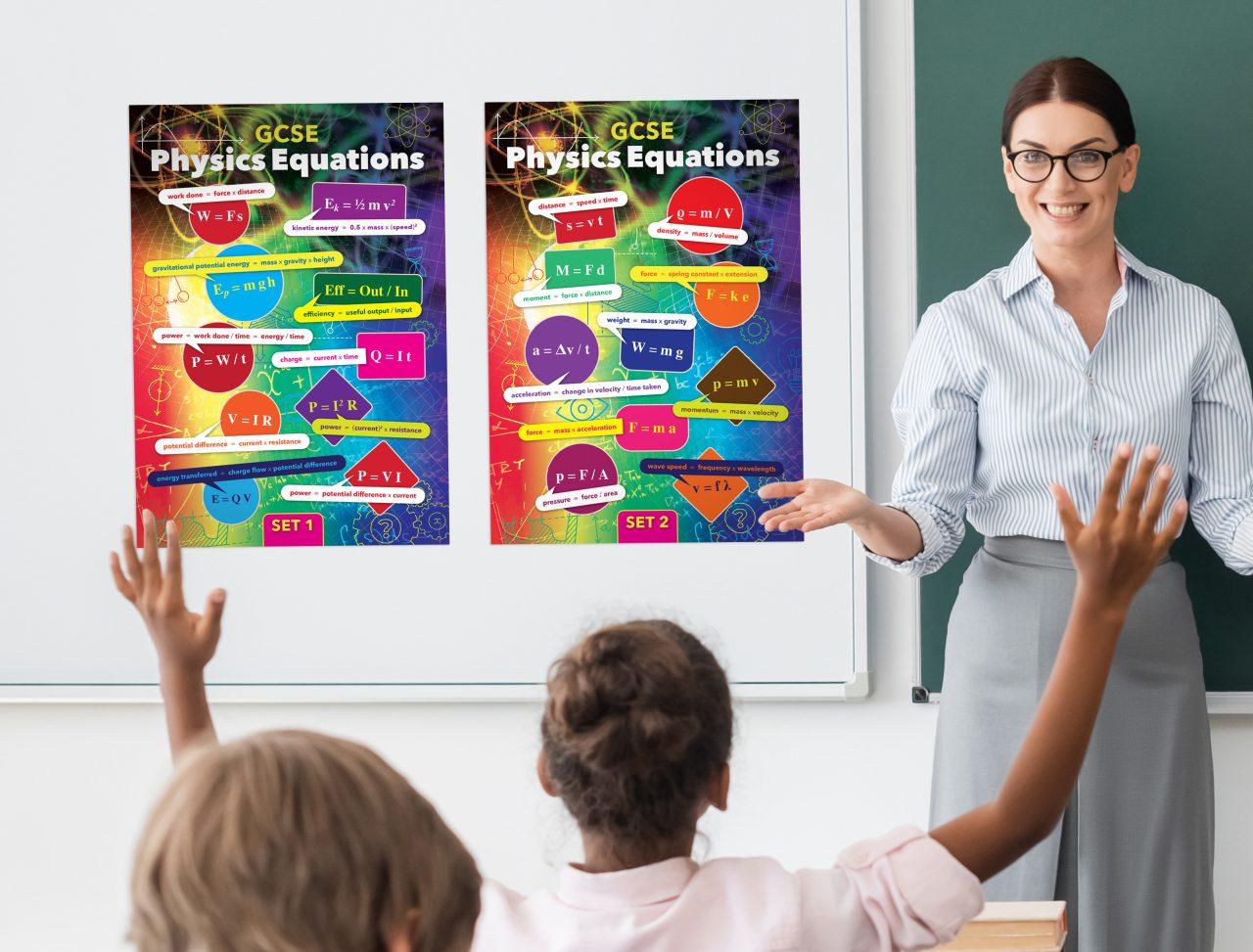 GCSE Formulae School Wall Graphic - Design For Education